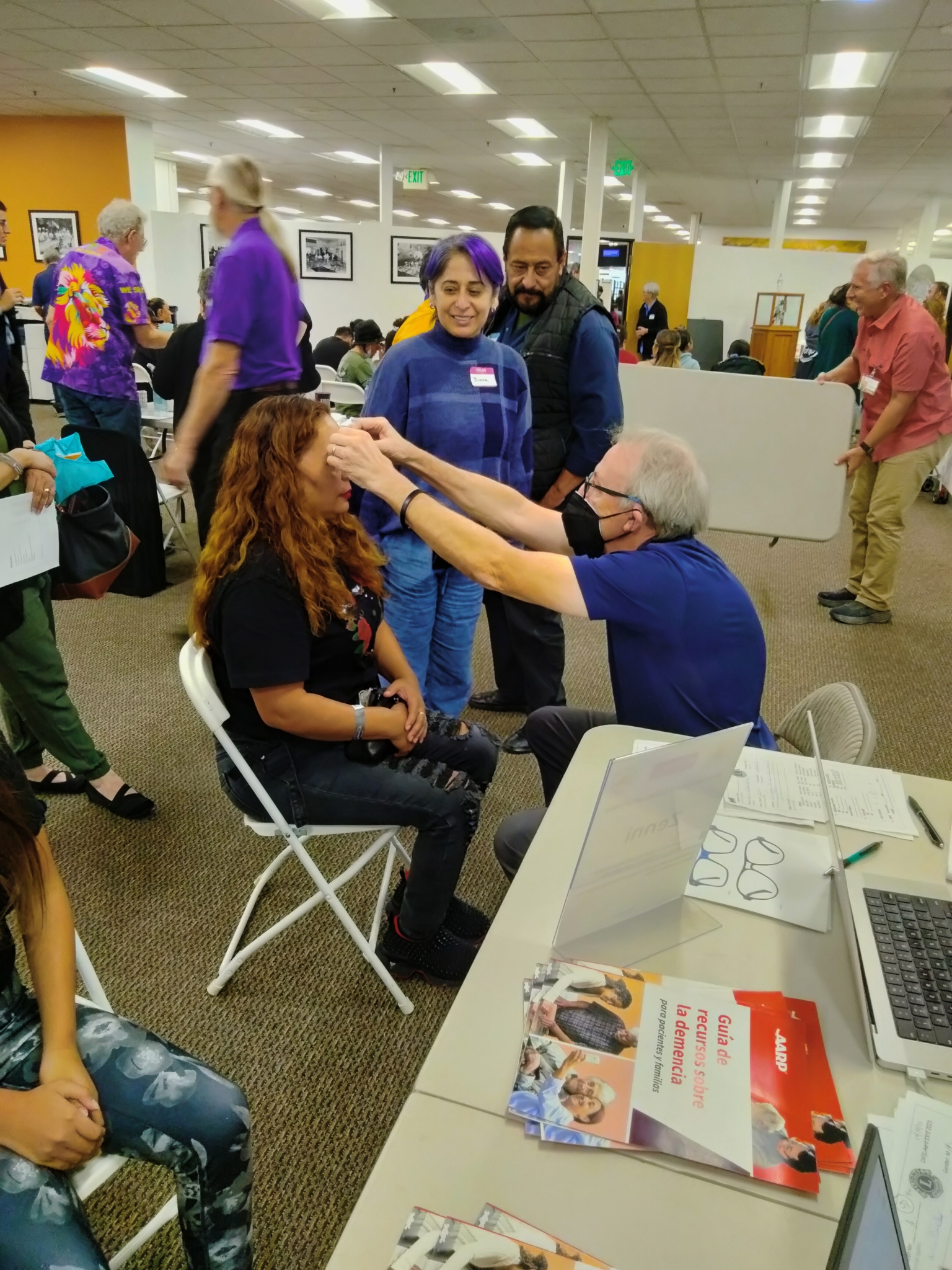 Vision Clinic # 2 – Another Huge Success | DeAnza Lions Club